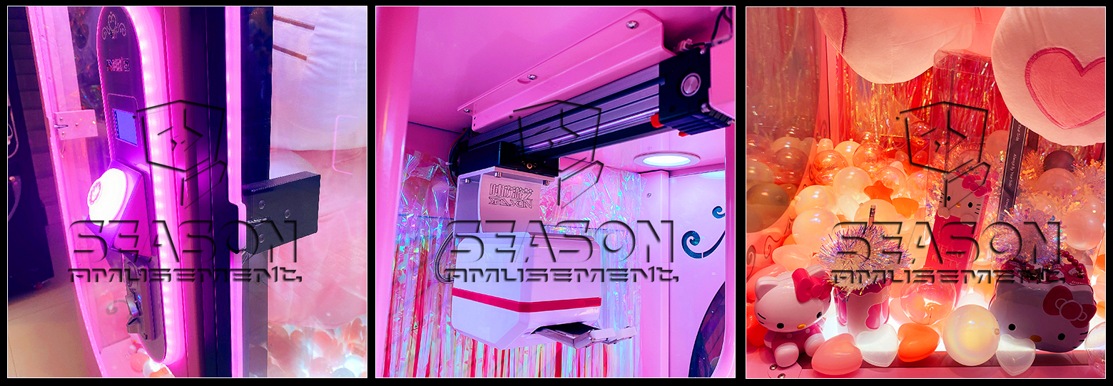 Pink Date 4 Big Toy Cutting Machine 1 player - Season Amusement