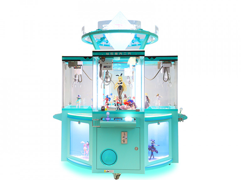 Skewb Diamond Claw Machine 4 Players - Season Amusement