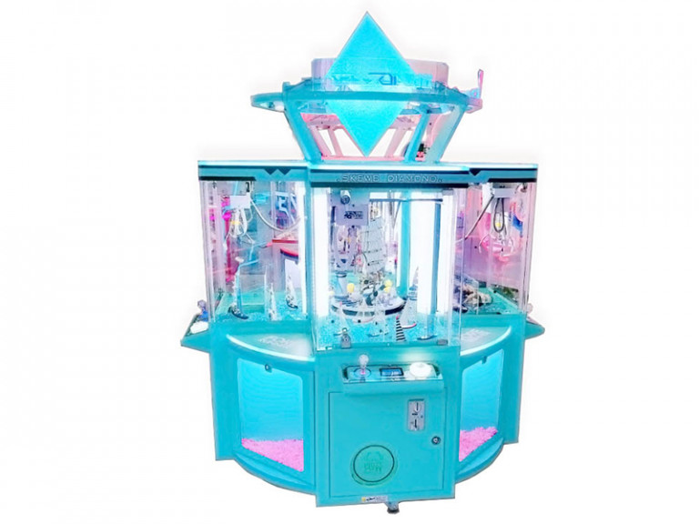 Skewb Diamond Claw Machine 4 Players - Season Amusement