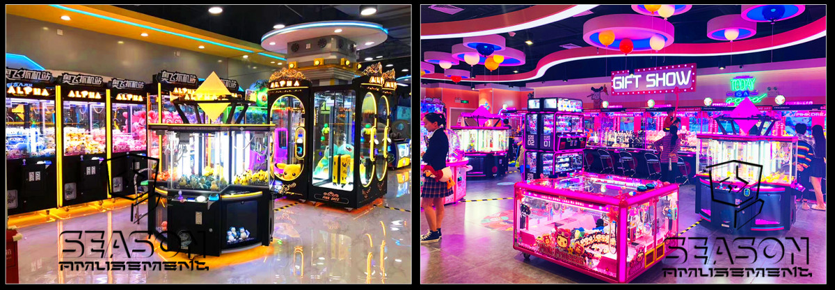 NEW Skewb Diamond Claw Machine 4 Players - Season Amusement