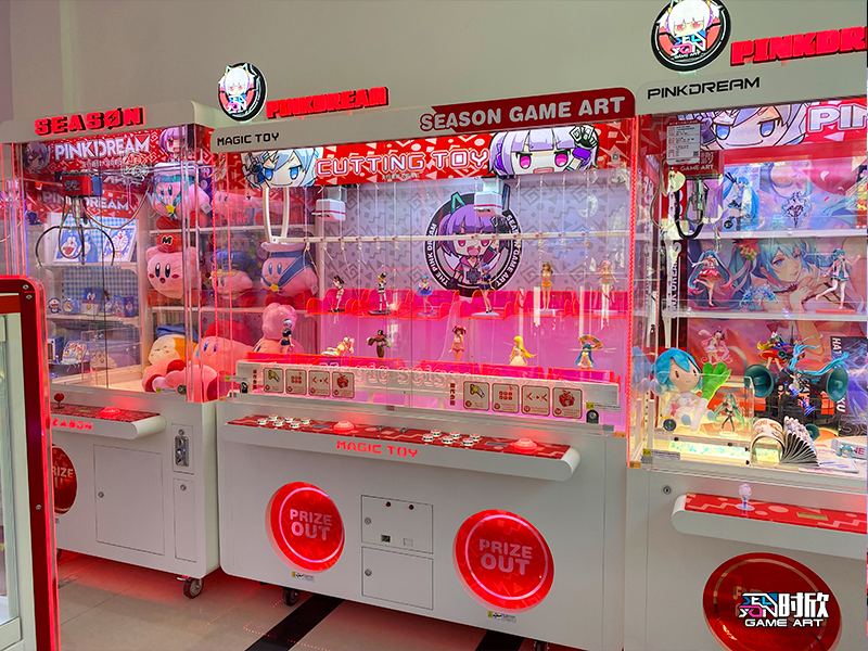 Pink Dream Cutting Machine 2 Players - Season Amusement