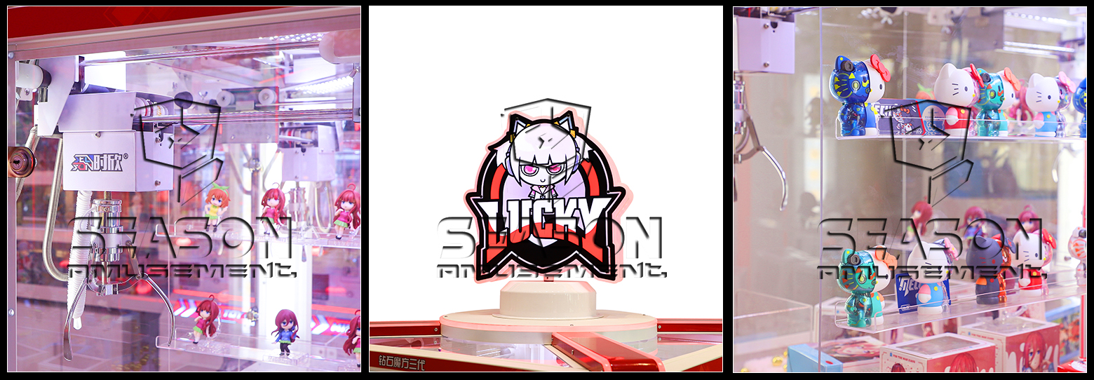 NEW Skewb Diamond Claw Machine 4 Players - Season Amusement